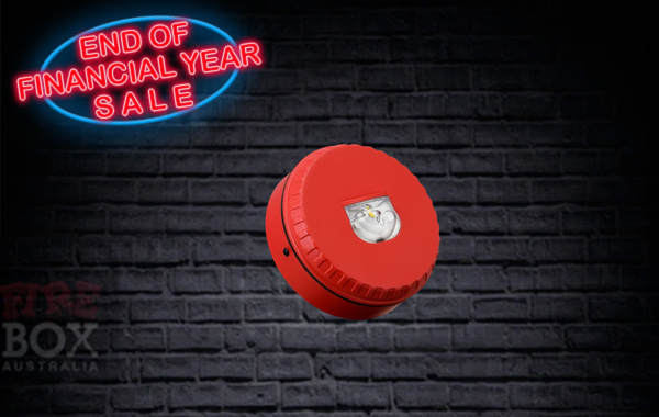 FireSense Strobe : Solista LX Wall : Red Body : Red Flash -Shallow Bas
