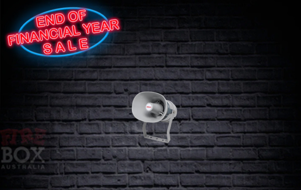 FireSense Redback 10w Horn Speaker - Grey