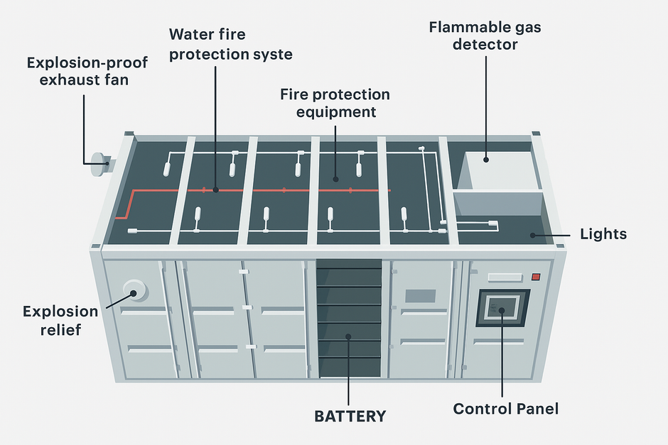 BESS Fire Detection