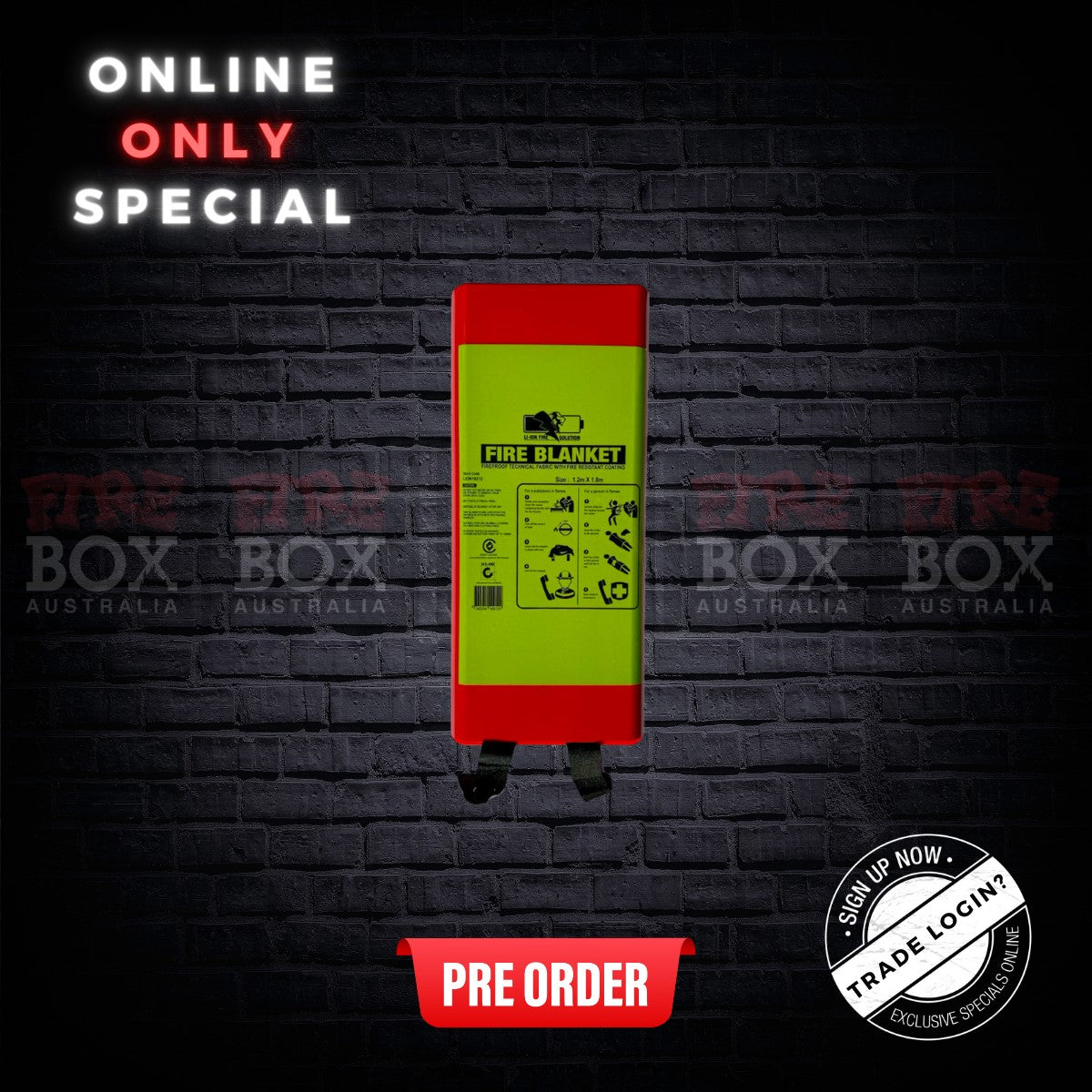 LI-ion Fire solution1.8m x 1.2m Li-ion Battery Fire Blanket to 750°C ...