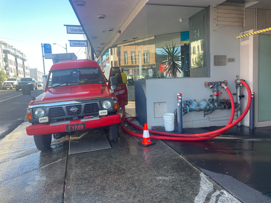 Fire Hydrant Flow Test completed by Fyrepower